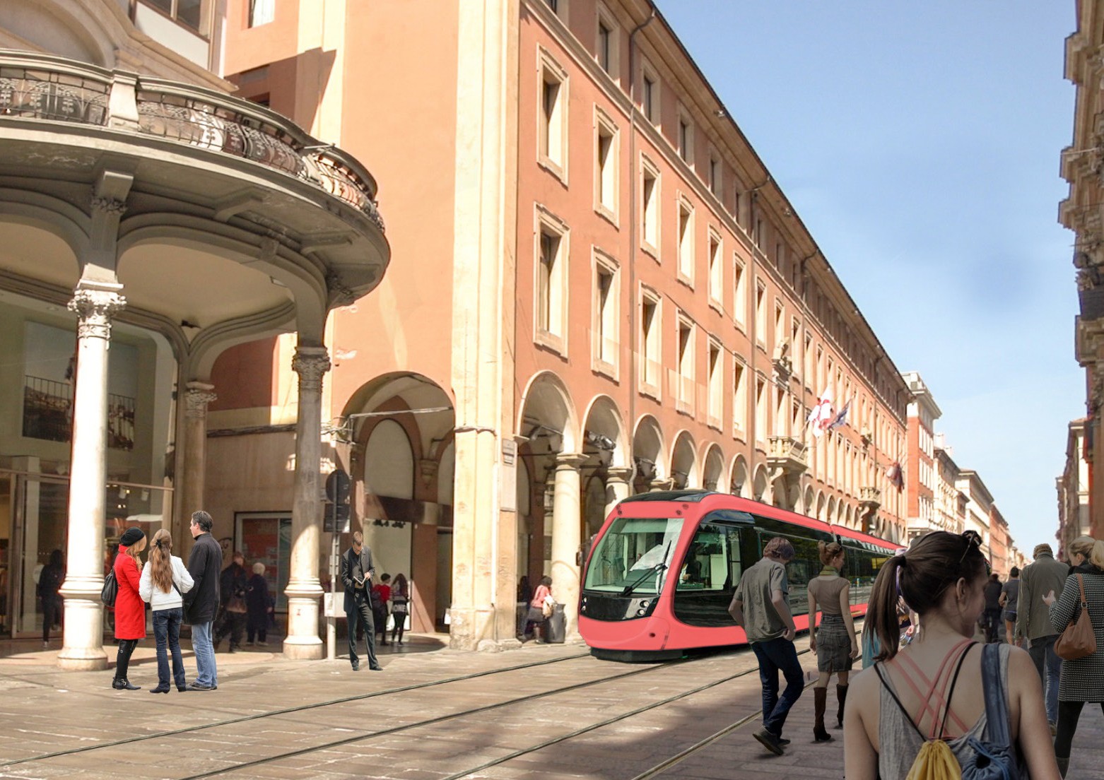 Finanziato il progetto della Linea Verde del tram dal centro di Bologna ...